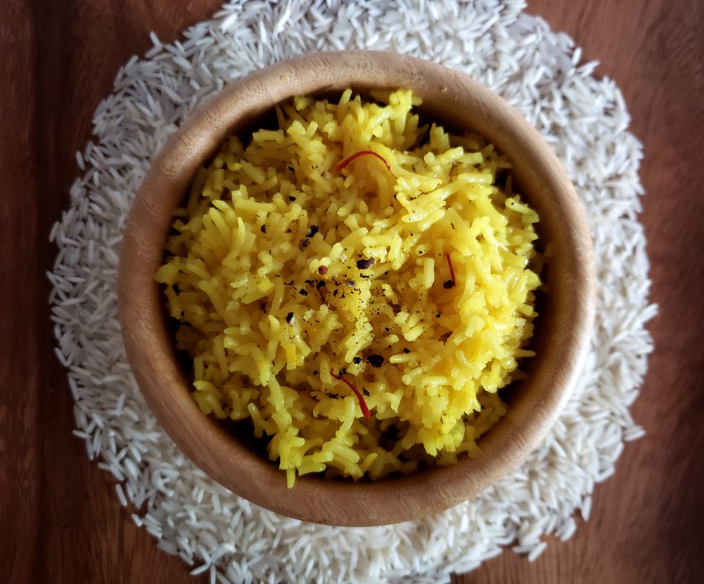 Golden Rice Recipe - Svastha Ayurveda